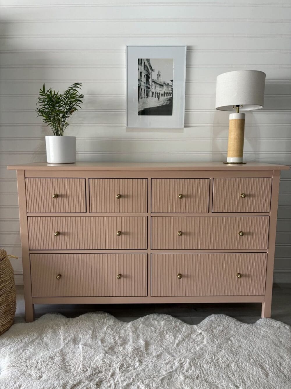 Mini Fluted dresser Kit for Ikea Hemnes Dresser | O'verlays