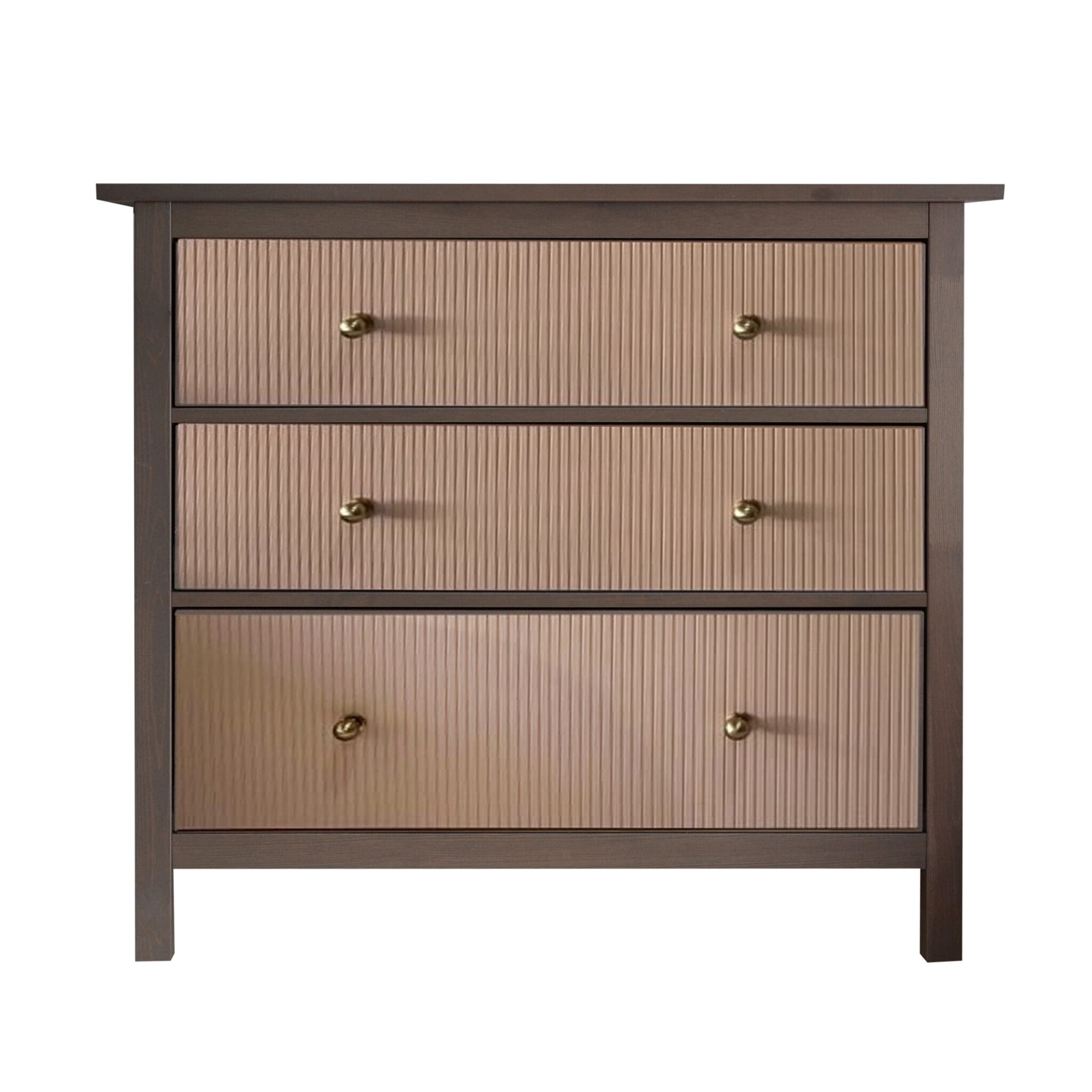 Mini Fluted Kit for Ikea Hemnes Dresser 3 Drawer | O'verlays